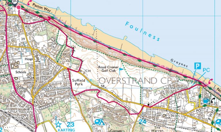 75 miles of walks - Walk Cromer